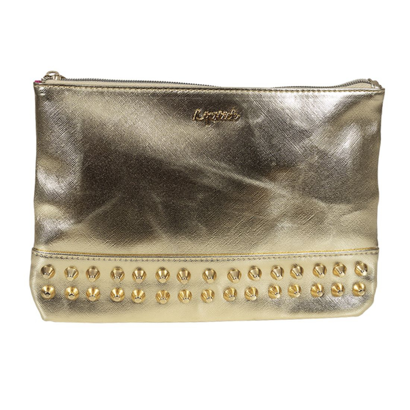 JJDK VANITY CASE AMYBETH CLUTCH GOLD | Beauty Julia
