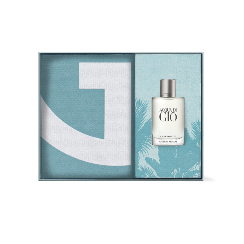 Coffret Acqua di Gio Eau de Toilette 100ml et Serviette de Plage