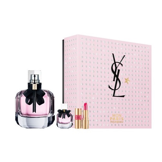 Mon Paris Estuche Eau de Parfum 90ml + Mini 7,5ml + Miniature N°49 de ...