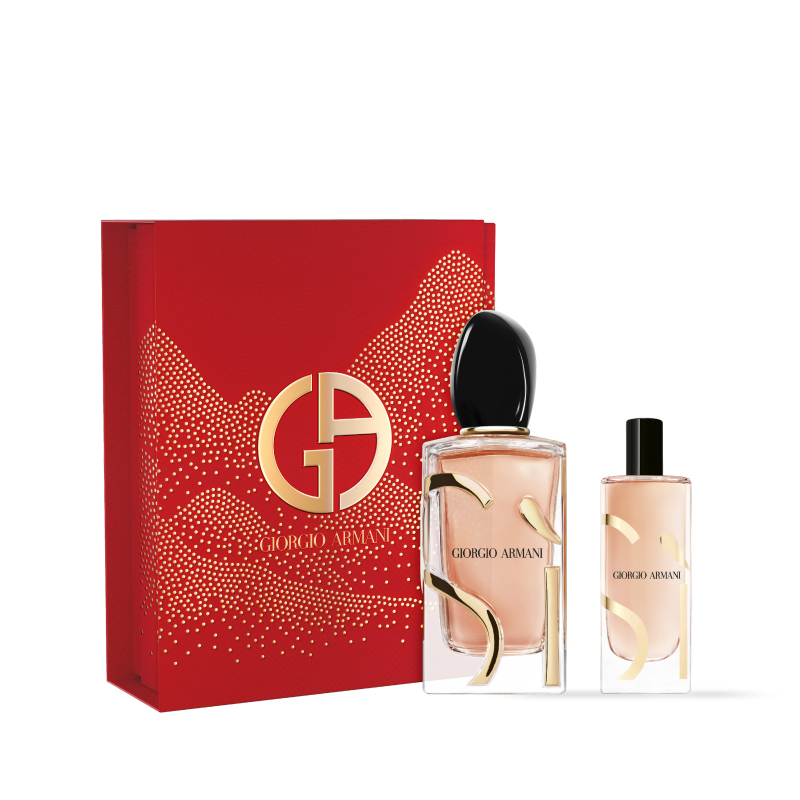 Coffret Noel Armani Si Eau de Parfum Intense 100 ml 15 ml