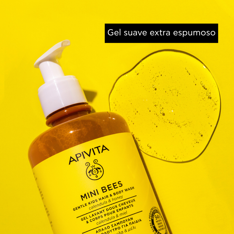 Mini Bees Shampooing Gel Doux Pour Enfants de Apivita
