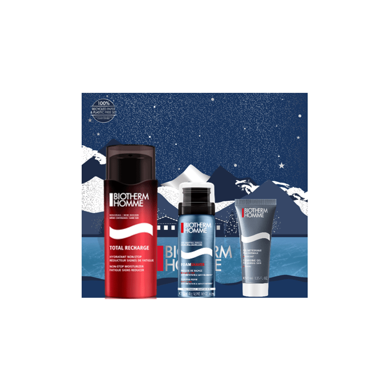 HOMME Total Recharge Cofre (Gel 50ml) de Biotherm