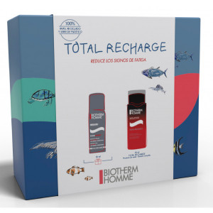 HOMME Total Recharge Cofre (Gel 50ml+Foam Shaver 50ml) de Biotherm