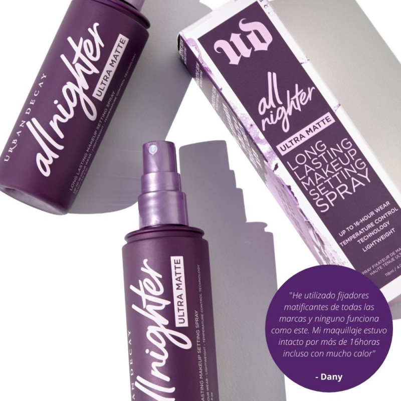 ALL NTR STG SPRAY ULTRA MATTE de Urban Decay