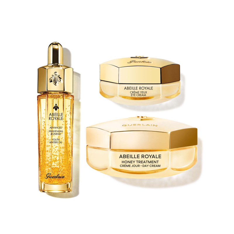 Coffret Abeille Royale Programme anti-âge Honey Treatment Crème de jour de Guerlain