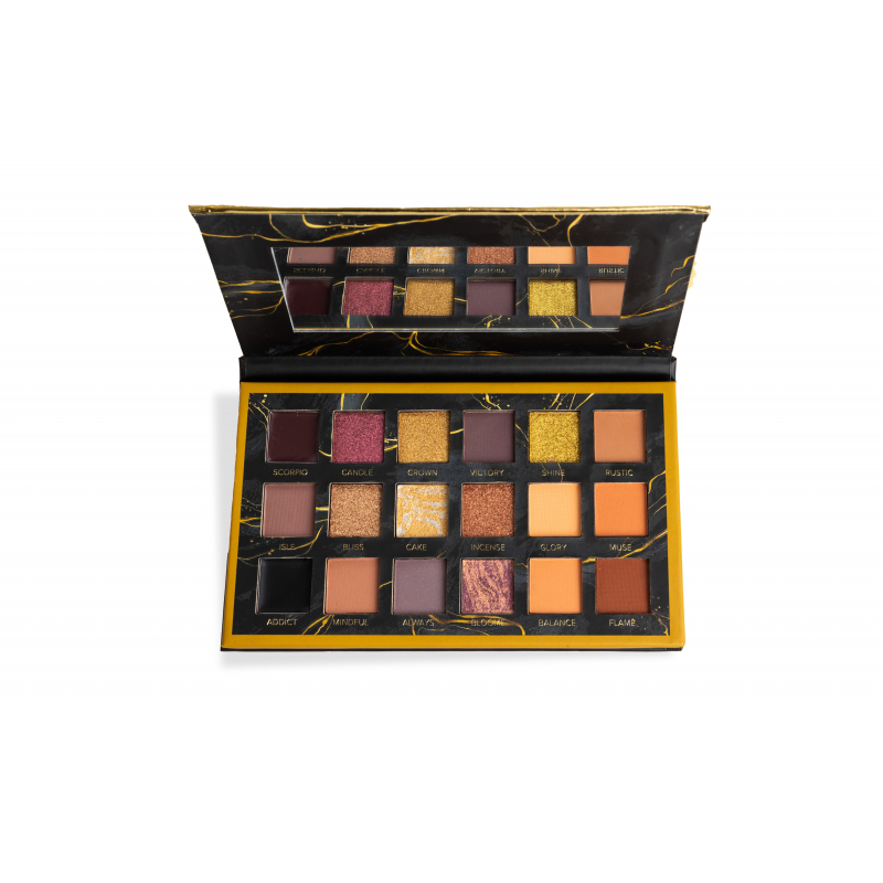 PALETA MAGIC STUDIO BLACK DIAMOND PALETTE 18 EYESHADOWS di Magic Studio