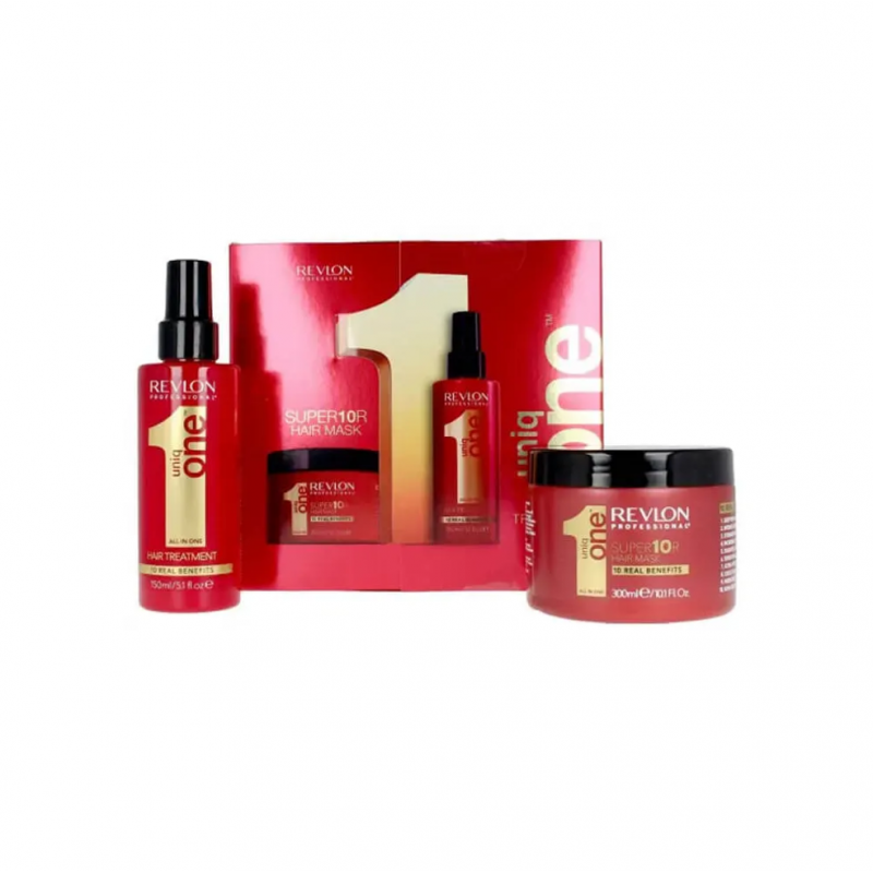 PACOTE UNIQ ONE TREATMENT 150ML + MÁSCARA 300ML de Revlon Professional